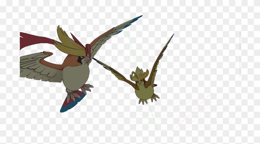 [ Pkmn Mmd] Mega Pidgeot By Mayapatch - Cartoon - Free Transparent PNG ...